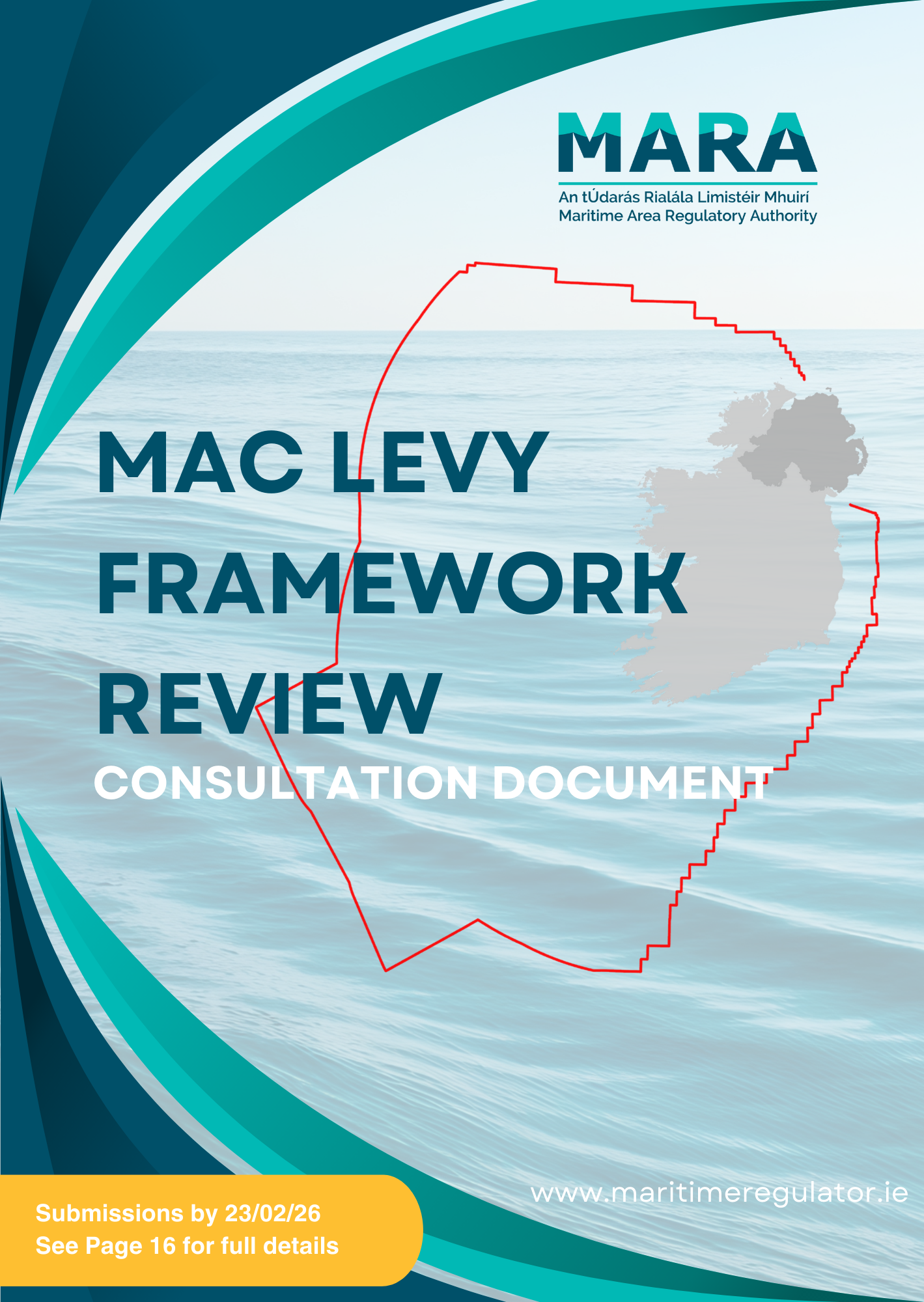 MAC Levy Framework Review Consultation - MARA - Maritime Area ...